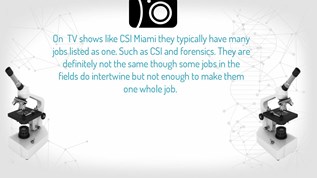 Difference between CSI and Forensic Science at emaze Presentation