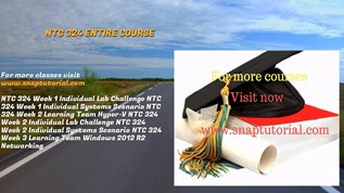 NTC 324 Education on your termssnaptutorial.com at emaze Presentation