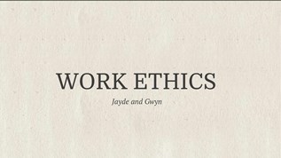 Work Ethics at emaze Presentation