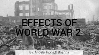 Effects of world war 2 at emaze Presentation