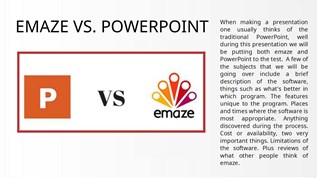 Emaze VS. PowerPoint at emaze Presentation