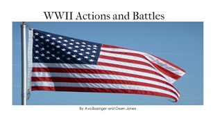 WWII Effects and Action at emaze Presentation