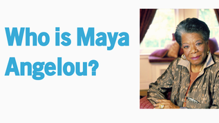 Maya Angelou at emaze Presentation