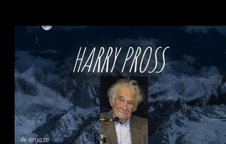 HARRY PROSS at emaze Presentation