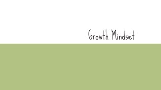 Growth Mindset at emaze Presentation