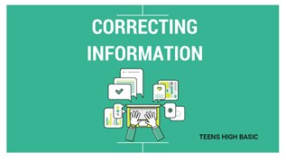 CORRECTING INFORMATION at emaze Presentation