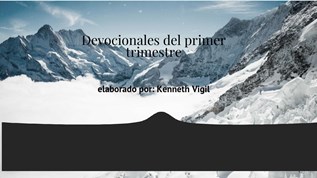 Devocionales del primer trimestre kenneth Vigil at emaze Presentation