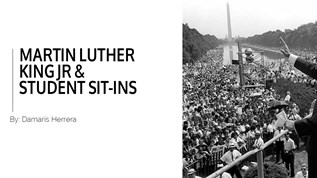 Martin luther king jr and student sit-ins at emaze Presentation