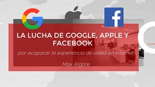 la lucha de google, Apple y facebook at emaze Presentation
