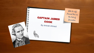 Captain James Cook at emaze Presentation