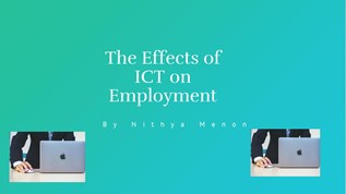 The Effects of ICT on Employment at emaze Presentation