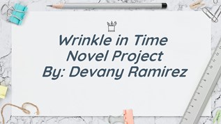 Wrinkle in Time Novel Project at emaze Presentation