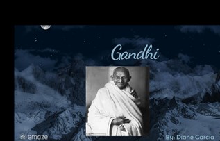 Gandhi Project at emaze Presentation