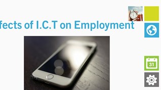 Effects of ict on employment at emaze Presentation