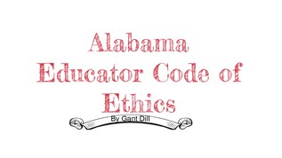 Alabama Code of Ethics at emaze Presentation