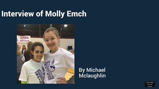 Interview of Molly Emch at emaze Presentation