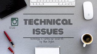 technical issue at emaze Presentation
