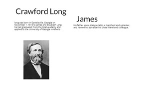 Crawford Long at emaze Presentation