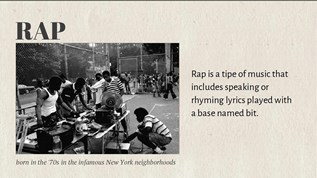 Rap at emaze Presentation