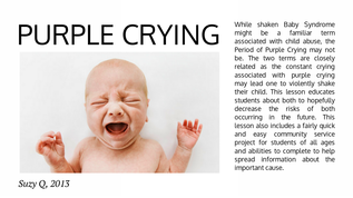 Purple Crying at emaze Presentation