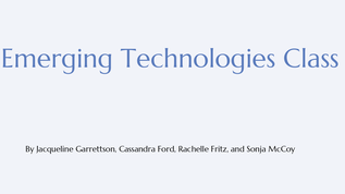 Emerging Technologies Class at emaze Presentation