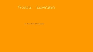 Prostate Examination copy1 at emaze Presentation