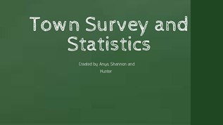 Town Survey and Statistics at emaze Presentation