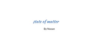 state of matter at emaze Presentation