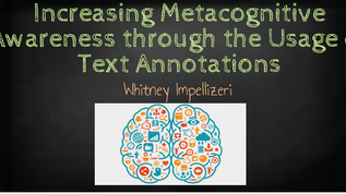 Increasing Metacognitive Awareness through the usage of Text ...
