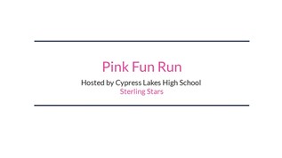 Pink Fun Run at emaze Presentation