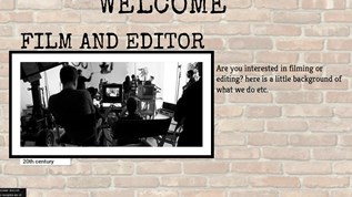 Film and Editor at emaze Presentation