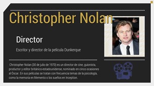 Christopher Nolan at emaze Presentation