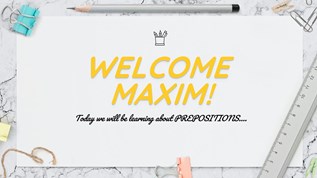 WELCOME MAXIM! at emaze Presentation