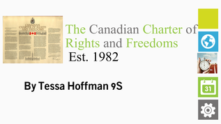 The Canadian Chart of Rights and Freedoms at emaze Presentation