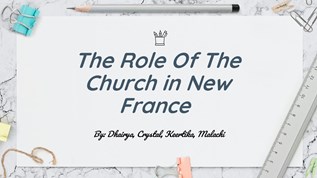 The Role Of The Church in New France at emaze Presentation