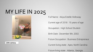 My life in 2025 at emaze Presentation