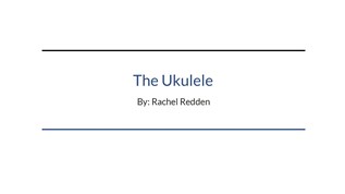 The Ukulele at emaze Presentation