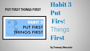 put first things first at emaze Presentation