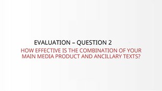 Evaluation Question 2 at emaze Presentation