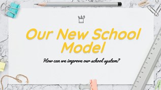 Our New School Model at emaze Presentation