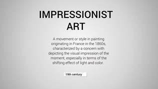 impressionist art at emaze Presentation