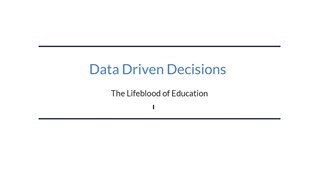 Data Driven Decisions at emaze Presentation