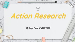 Action Research at emaze Presentation