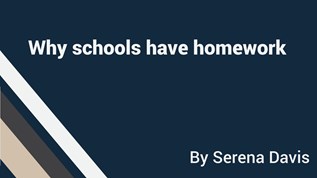 Why schools should have homework at emaze Presentation