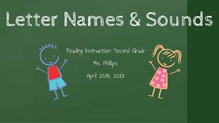 Letter Names & Sounds at emaze Presentation