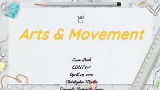 Arts & Movement at emaze Presentation