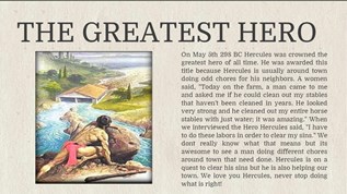 Hercules at emaze Presentation