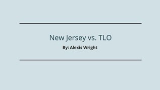 New Jersey vs. TLO at emaze Presentation