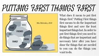 Putting first things first on emaze