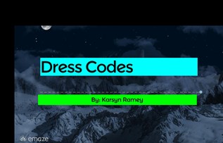 Dress Codes at emaze Presentation